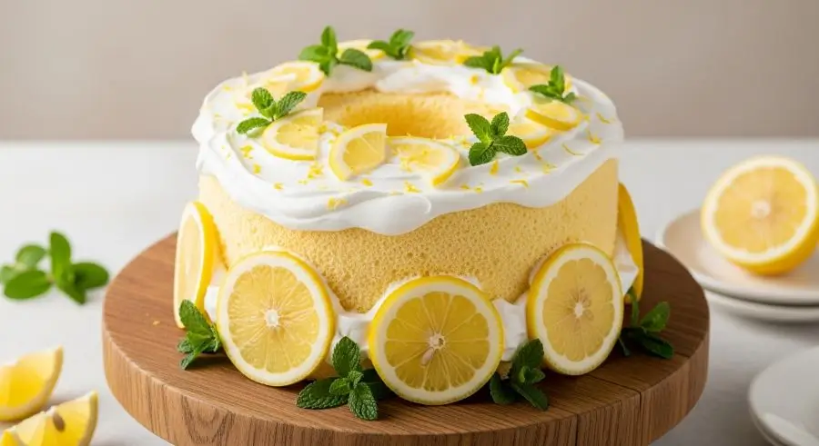 Best Lemon Chiffon Cake | A Light, Fluffy & Classic Recipe